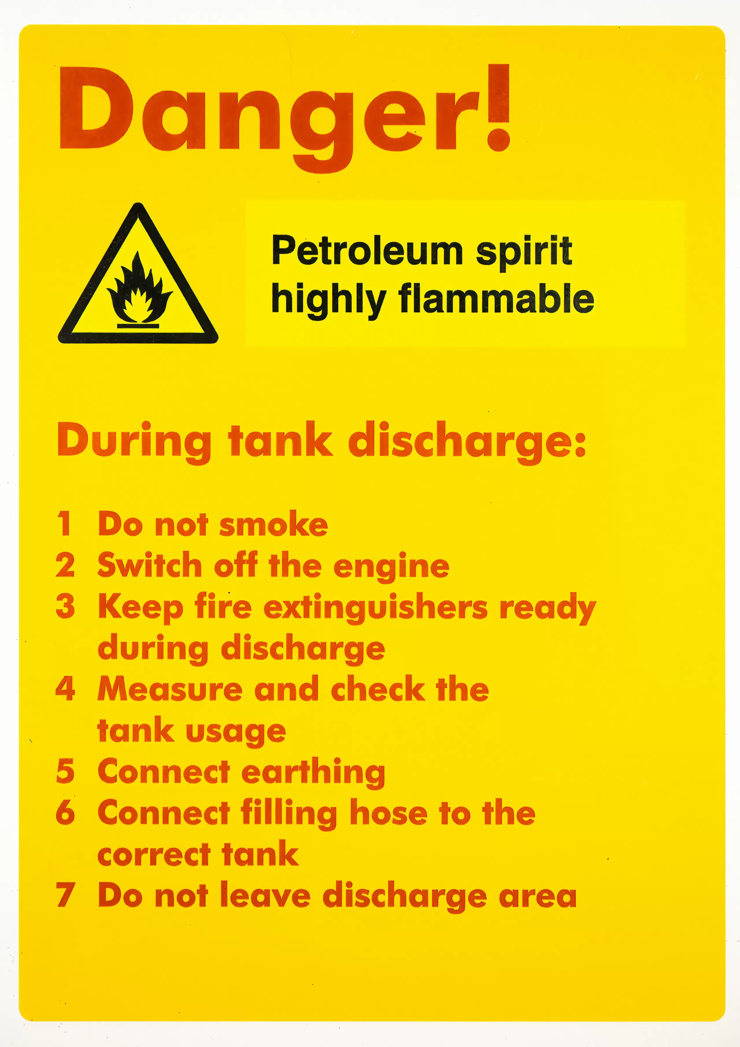 Shell Danger Sign