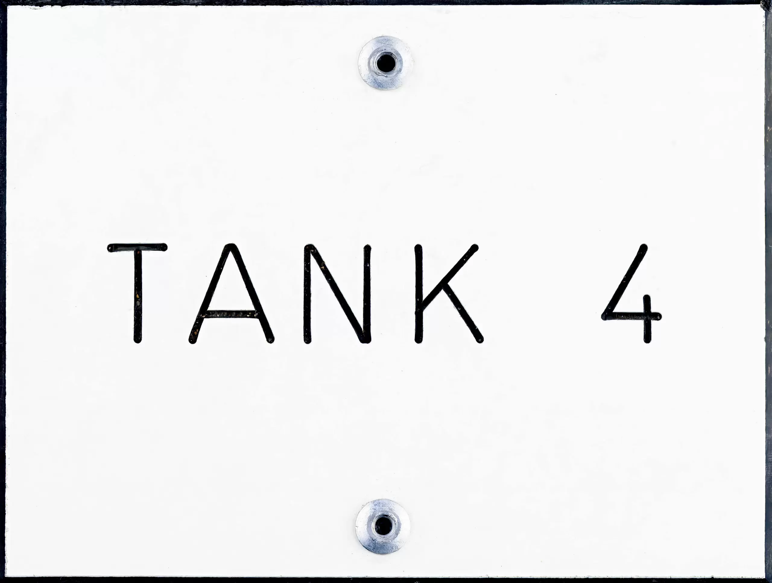 Tank label