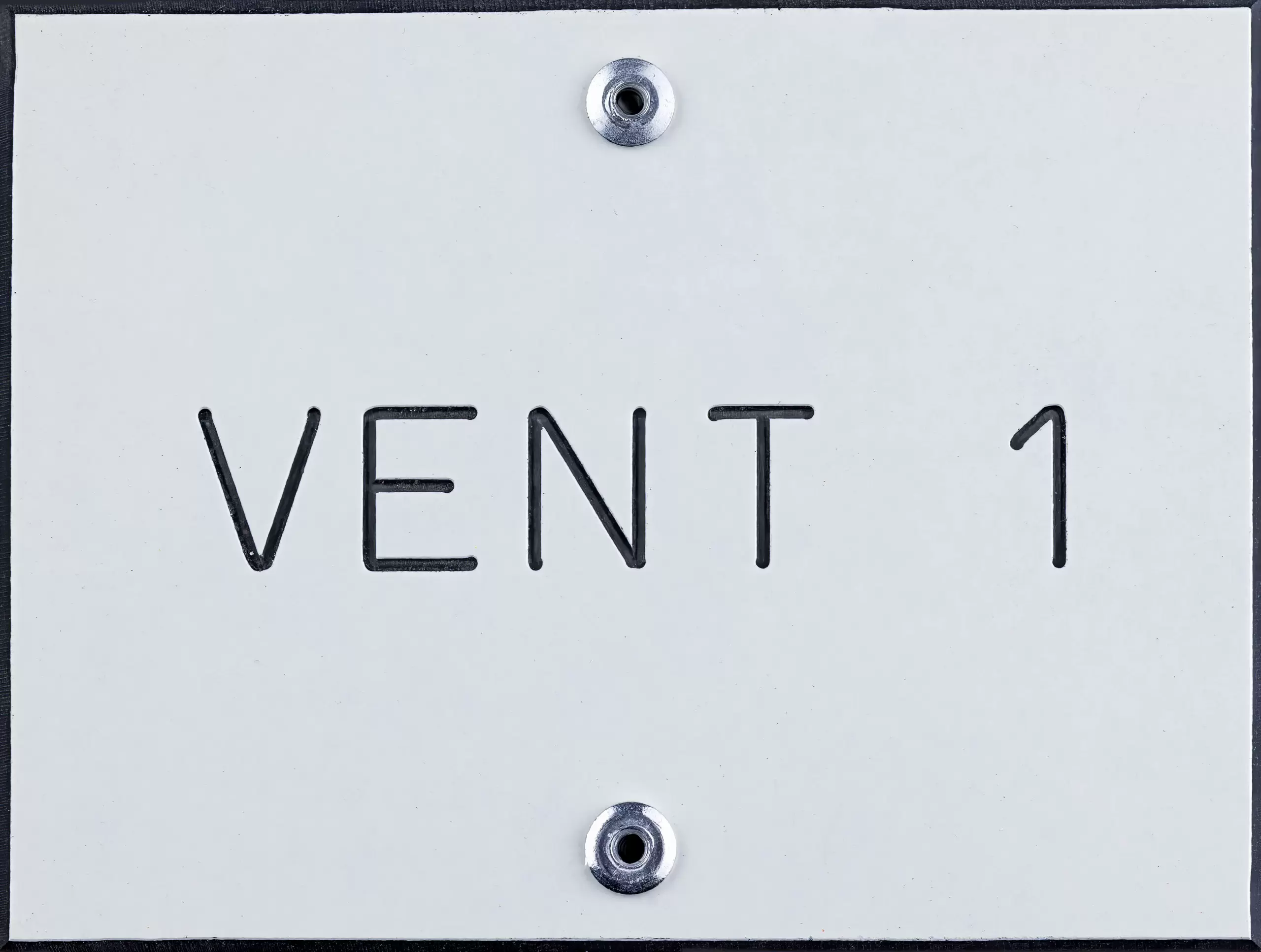 Vent label