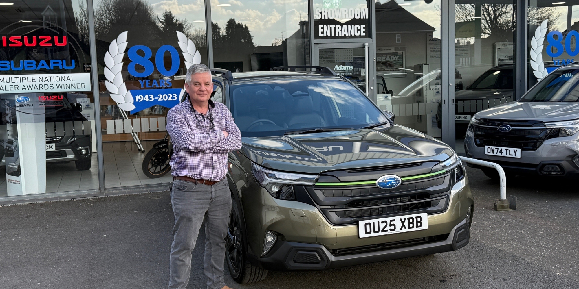 Loyal Customer Collects 26th Subaru