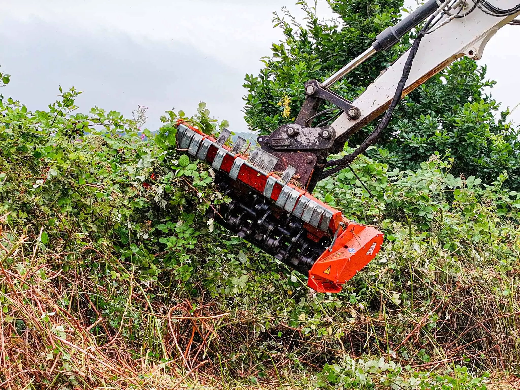 Excavator Flail Heads - Weaving Machinery