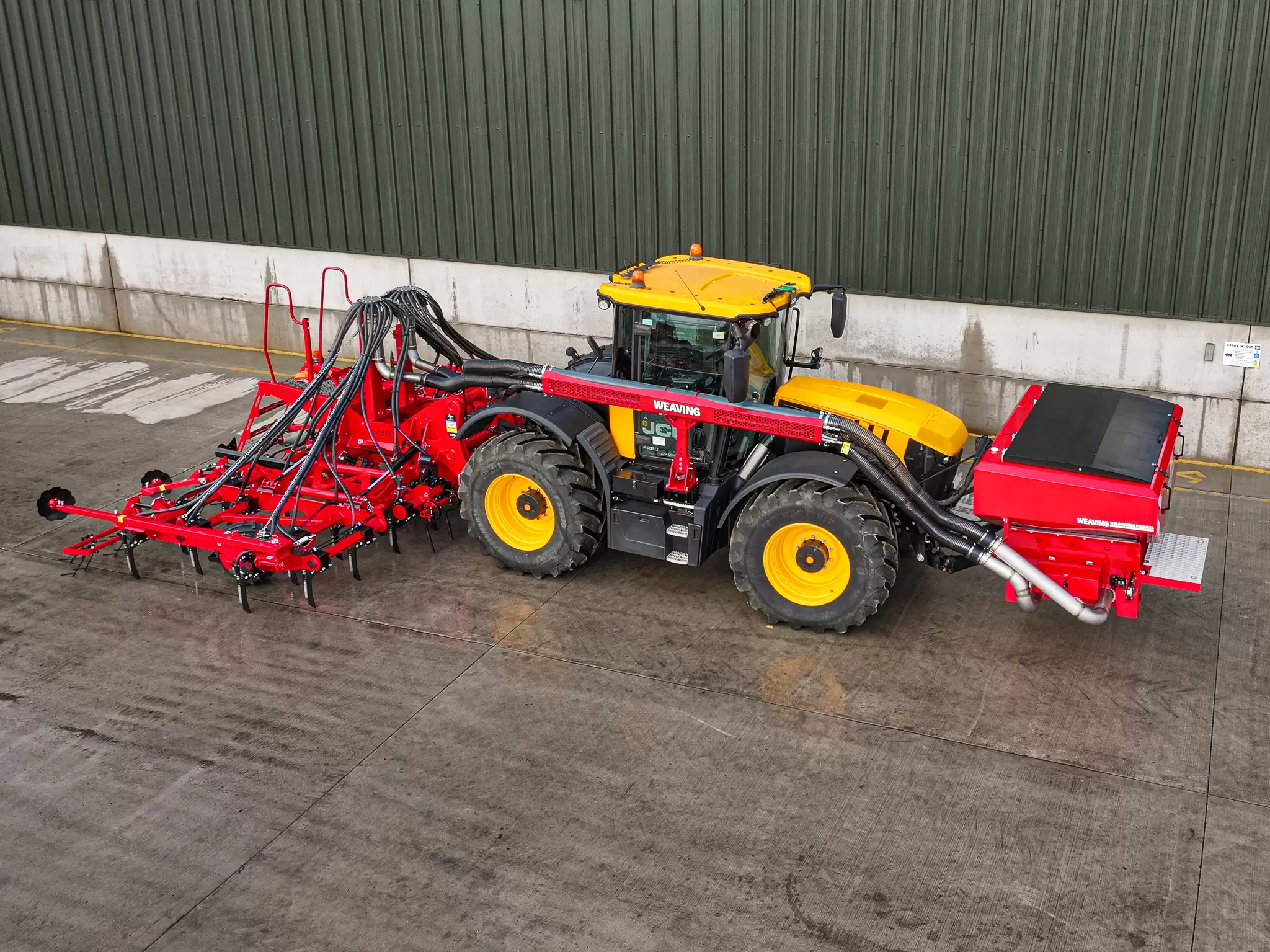 Front Tank Sabre Drill | Weaving Machinery Seed Drills