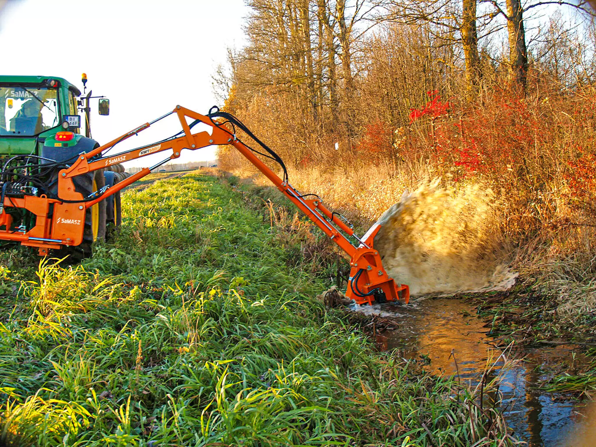 Weaving Machinery | Rotary Ditch Cleaner Now Available