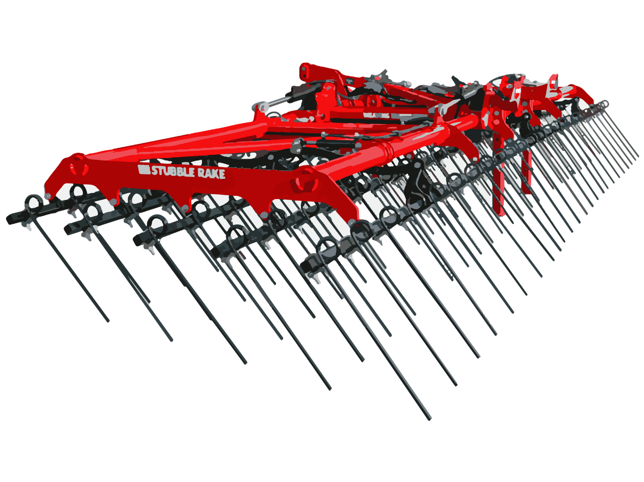 Stubble Rake - Weaving Machinery