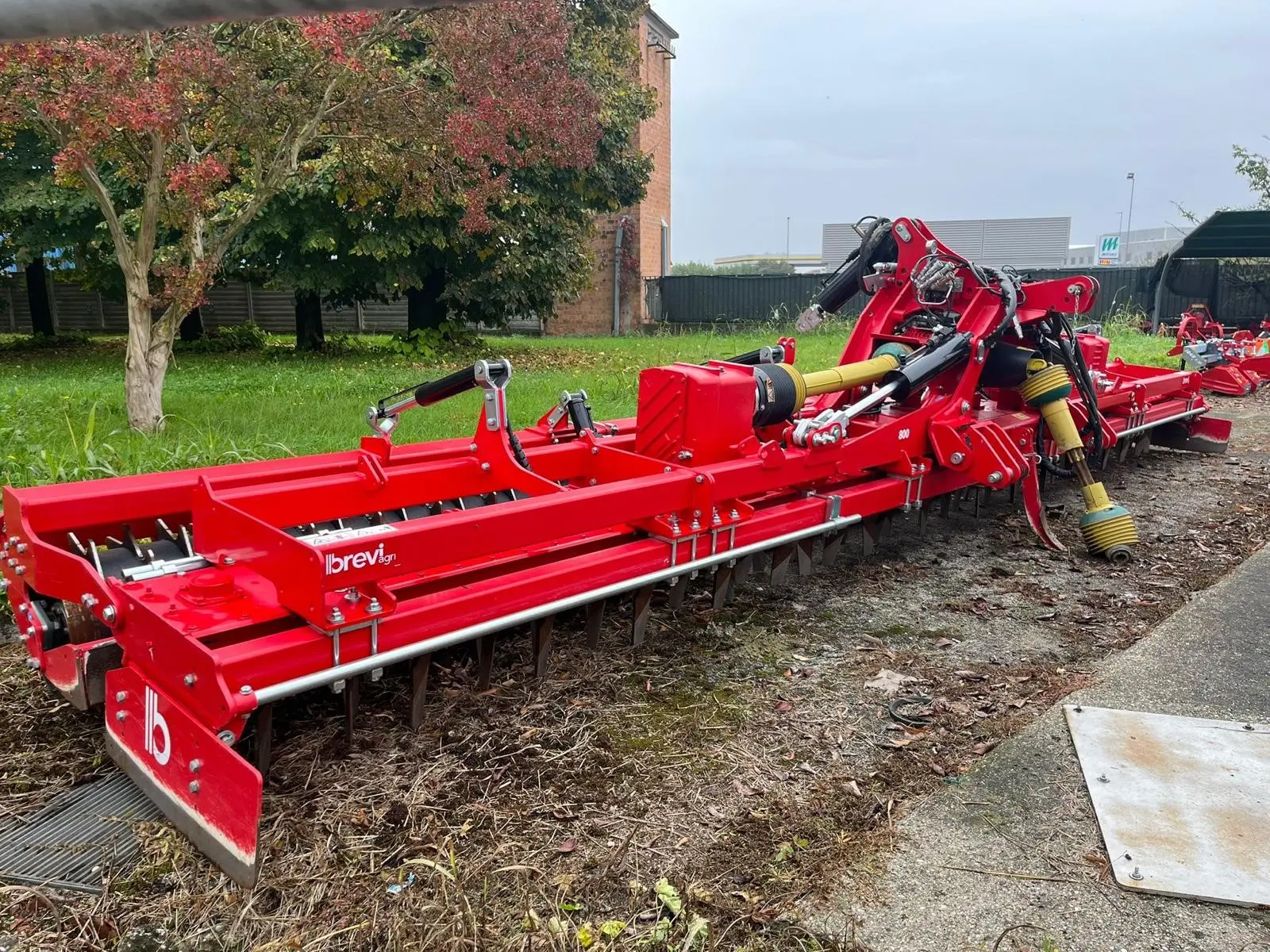 USED - BREVI P50F Power Harrow 8m - Ex Demo