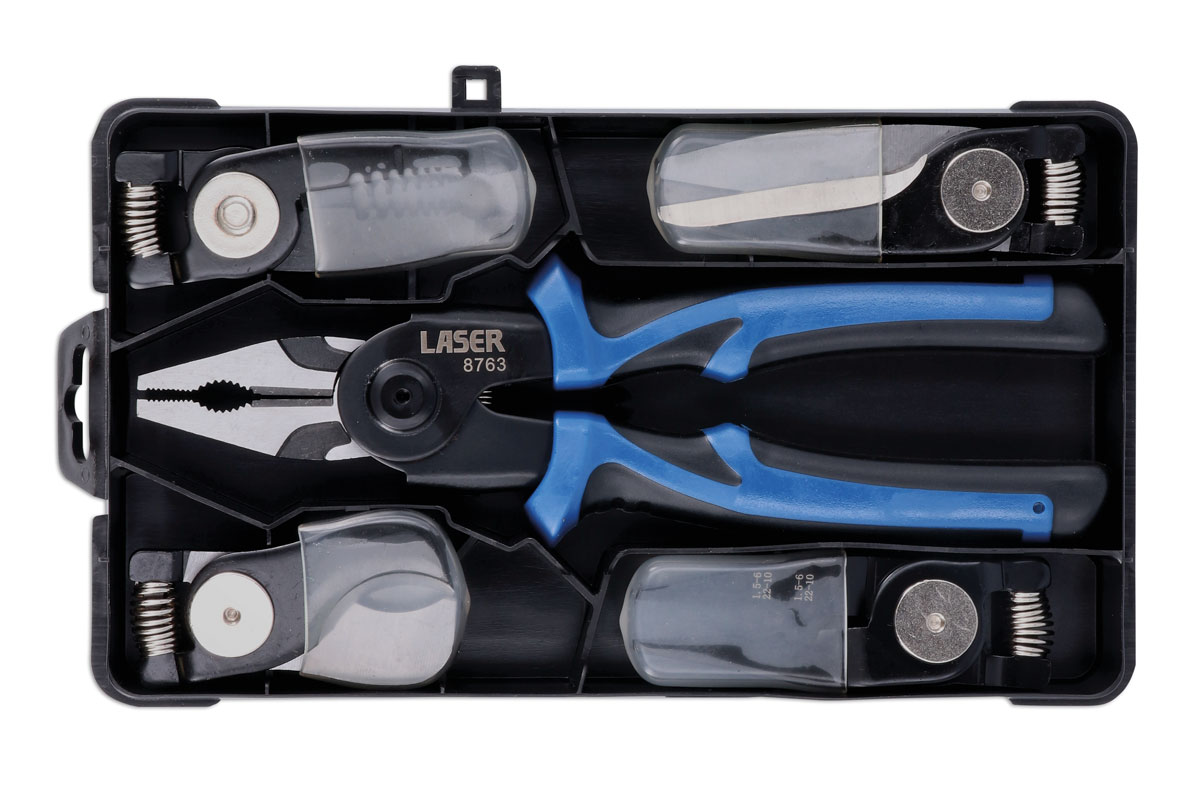 Laser 8763 Interchangeable Pliers Set 5-in-1,Combination pliers, wire ...
