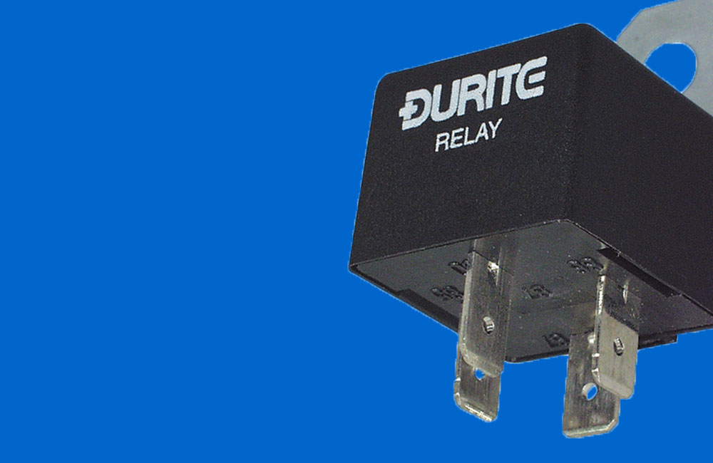 wide range of relays and flasher units cover 12V and 24V applications ...