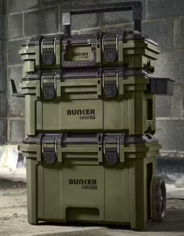 Bunker storage systems from Draper tools , secure van and site storage