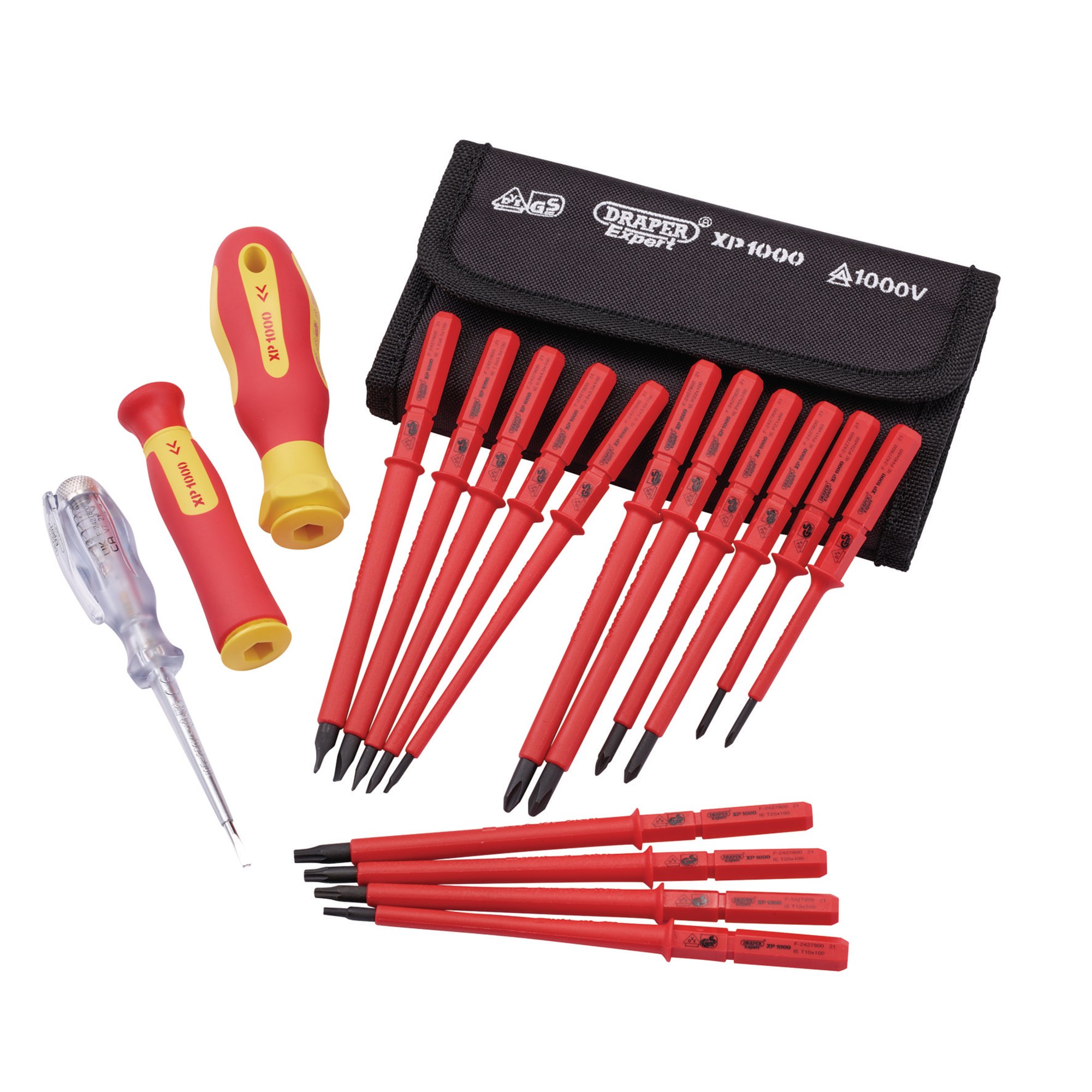 Draper Tools - 05776 - XP1000® VDE Interchangeable Blade Screwdriver ...