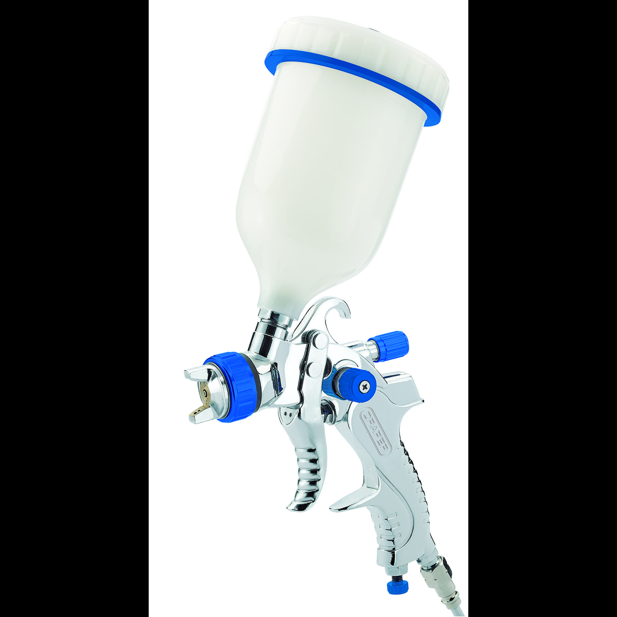 Draper Tools - 09706 - Gravity Feed HVLP Air Spray Gun, 600ml ...