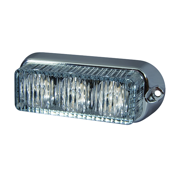 Durite 0-442-07 High Intensity LED Warning Light 3 White 12/24volt Bx1 ...