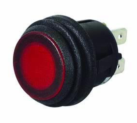 Durite Switch Push/Push Red LED 12/24 volt bg1 – Reliable...