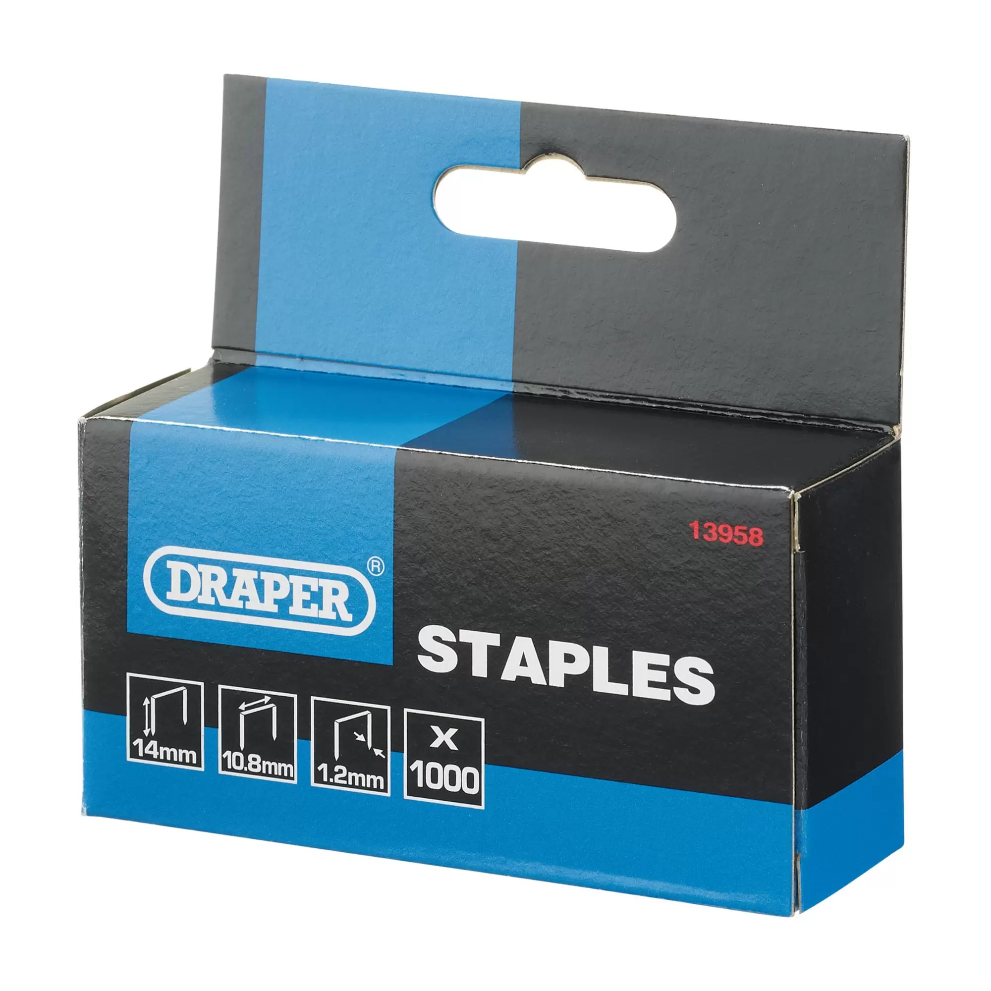 Draper Tools - 13958 - Heavy Duty Staples, 14mm (Pack of 1000 ...