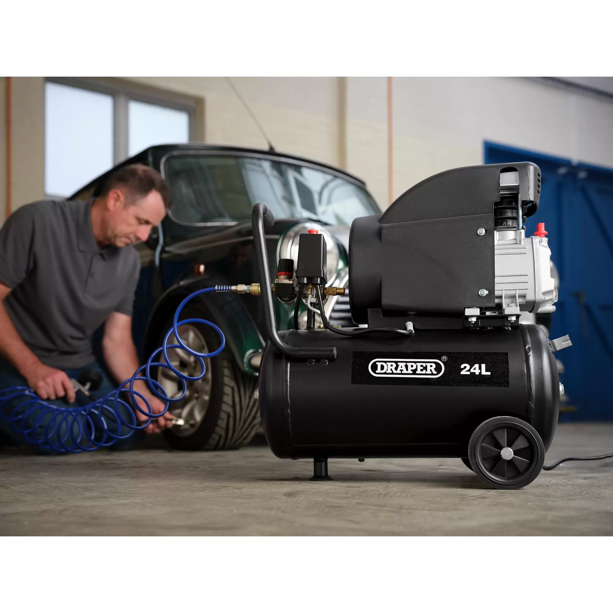 Draper AIR COMPRESSOR 24LT 24l – 24980