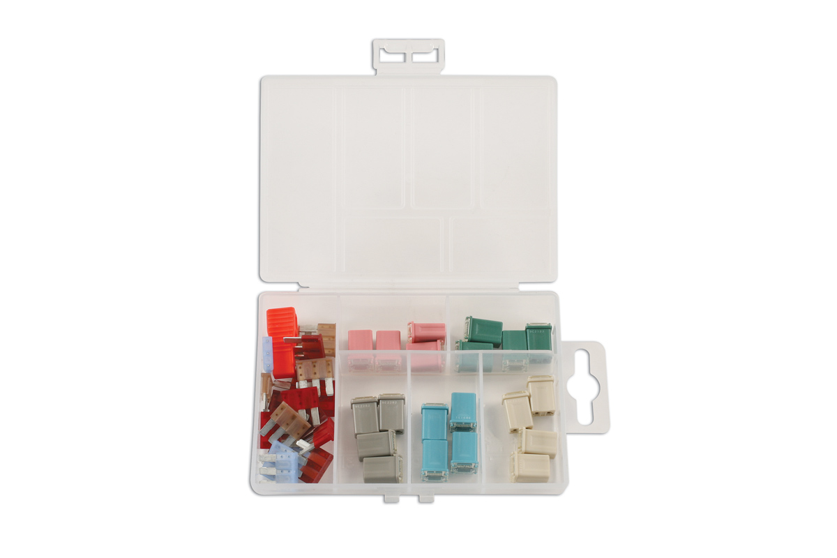 Connect - 30728 - Emergency Fuse Kit - M-Type & Micro 3 Blade Fuses ...