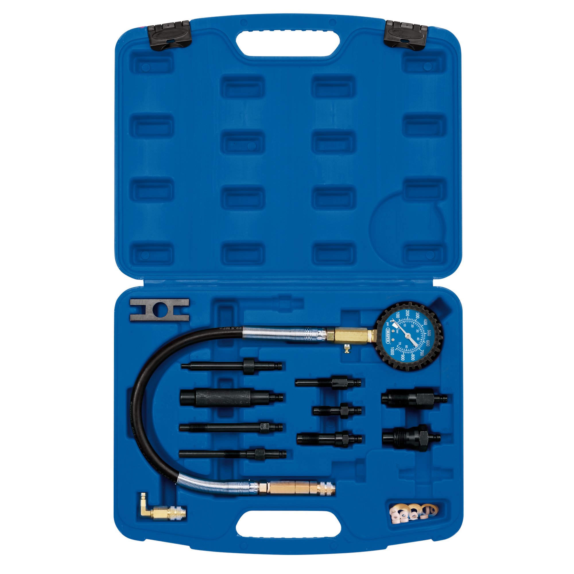 Draper Tools - 35878 - Diesel Compression Test Kit (12 Piece ...