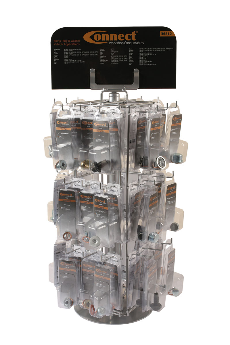 Connect Sump Plug Rack c/w 72 Packs TC/36810