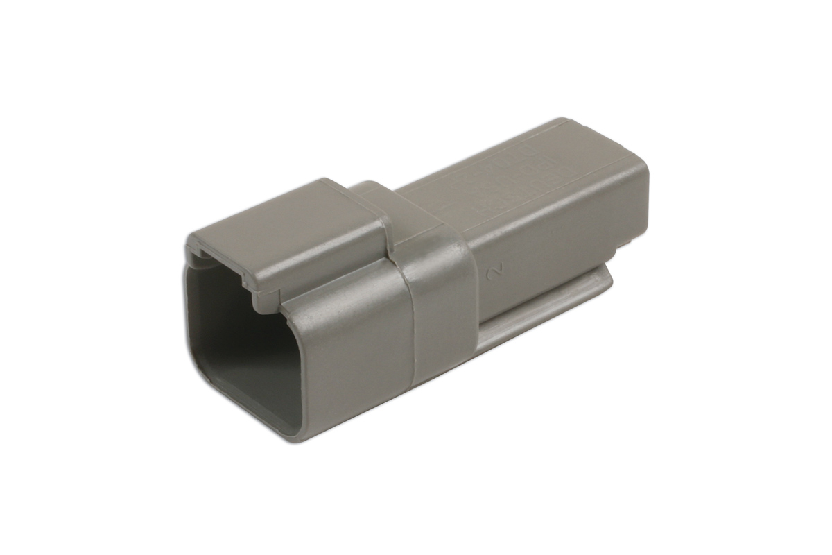 Connect - 37504 - Deutsch 2 Pin Receptacle Connector Kit 4pc ...