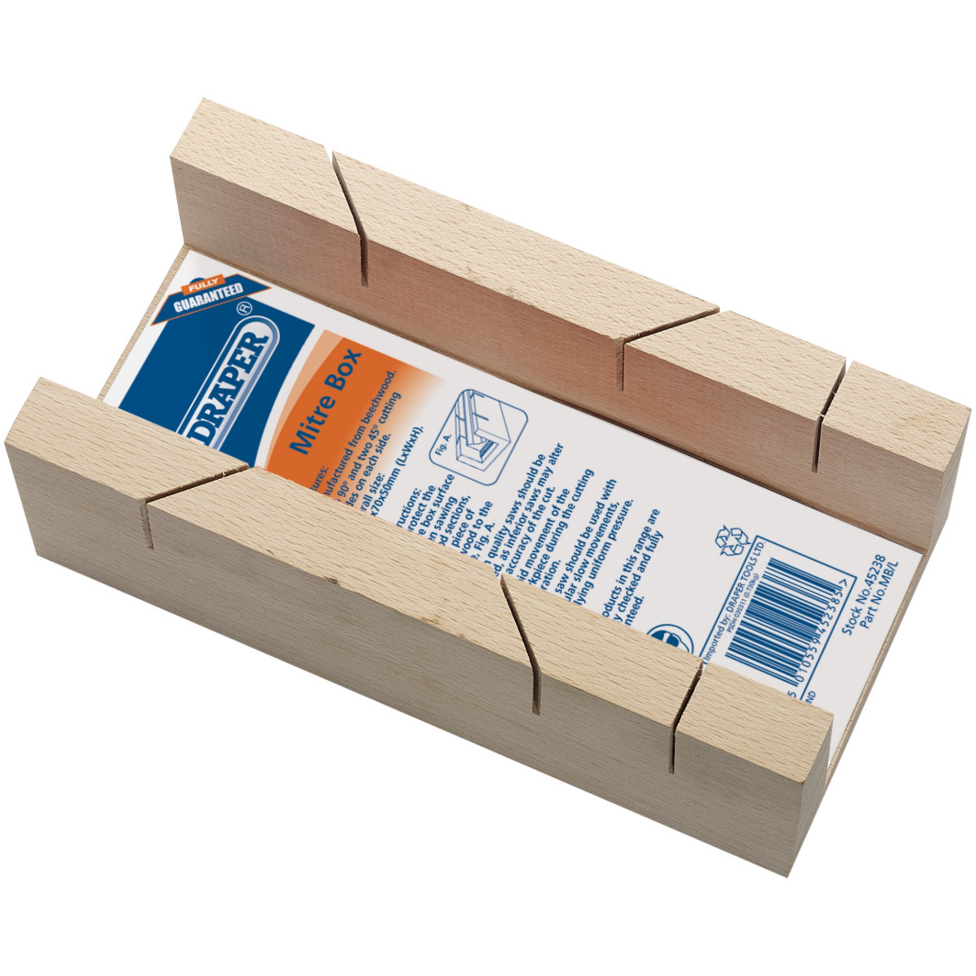 Draper Tools - 45238 - Mitre Box | 5010559452385