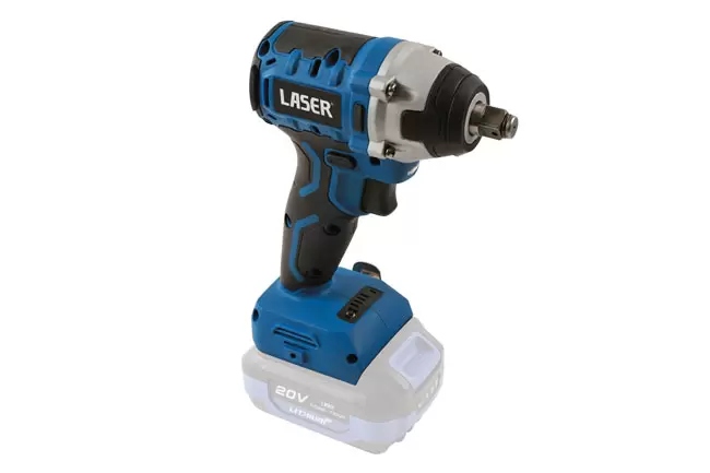 Laser 68013 Cordless Impact Wrench 1/2"D 20V Kit 5018341680138 ...