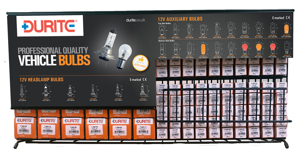Durite 7-999-12 12V Bulb Dispenser Rack. | workshopping.co.uk