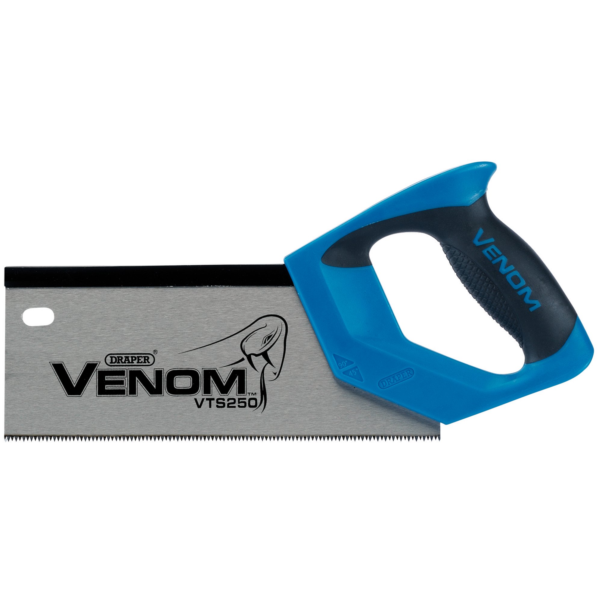 Draper 82199 Draper Venom® Double Ground Tenon Saw, 250mm, 11tpi/12ppi ...