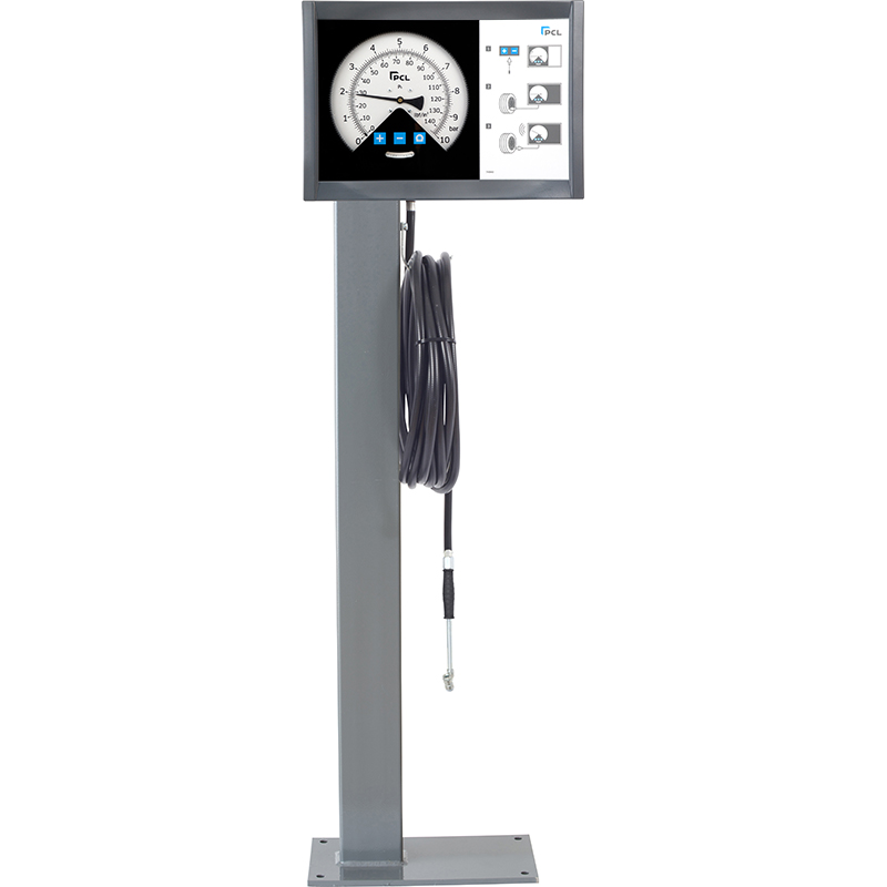 PCL - A20S20T - A20 Tyre Inflator Pedestal Mounted 0-145 psi & 0-10 bar ...