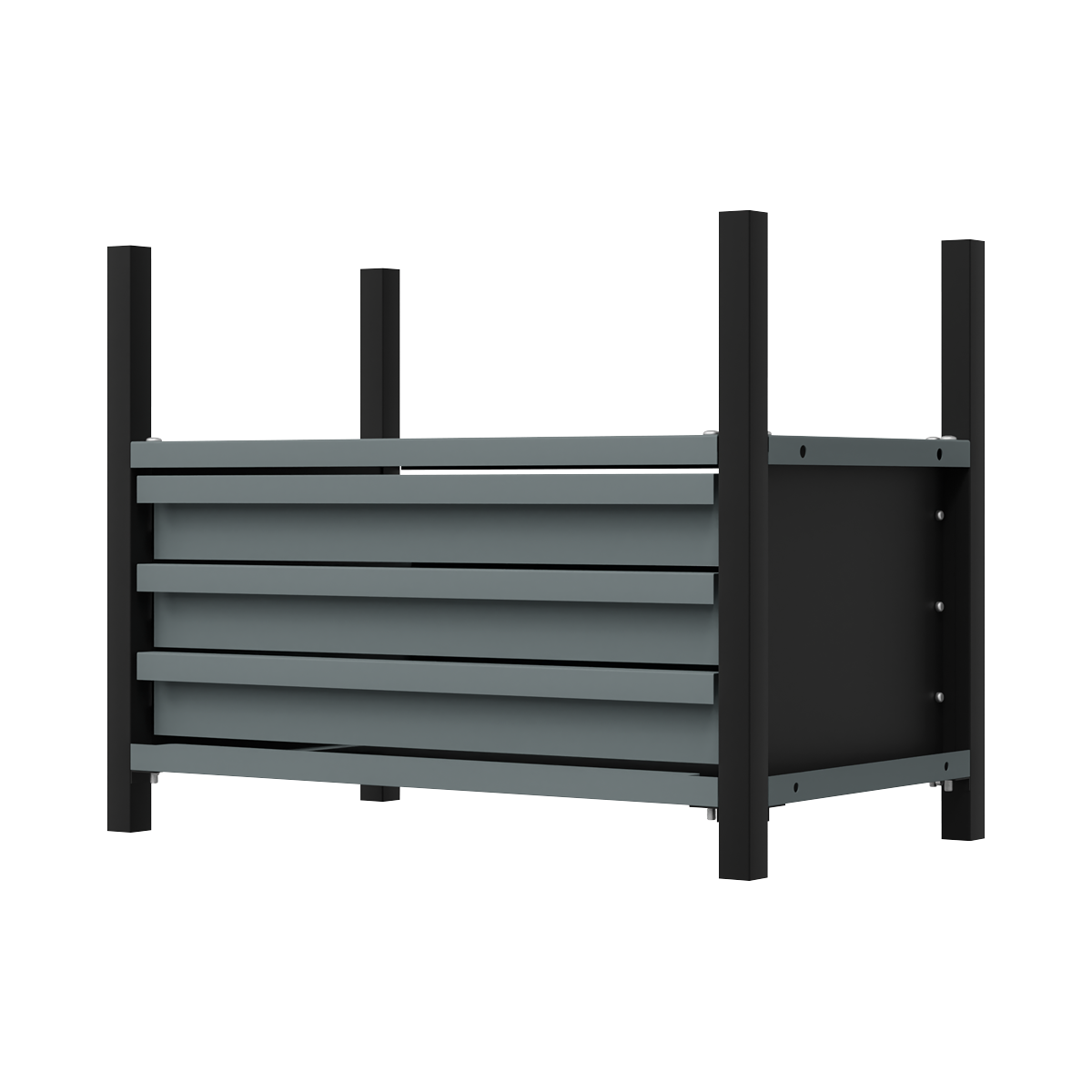 Sealey - APMRM2 - Modular Racking Mid Unit 3 Drawers & 1 Shelf 580mm