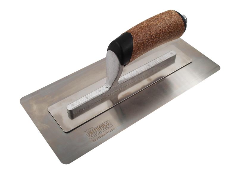 Faithfull - FAIPTFLEX11C - Flex Finishing Trowel with Cork Handle 275mm ...