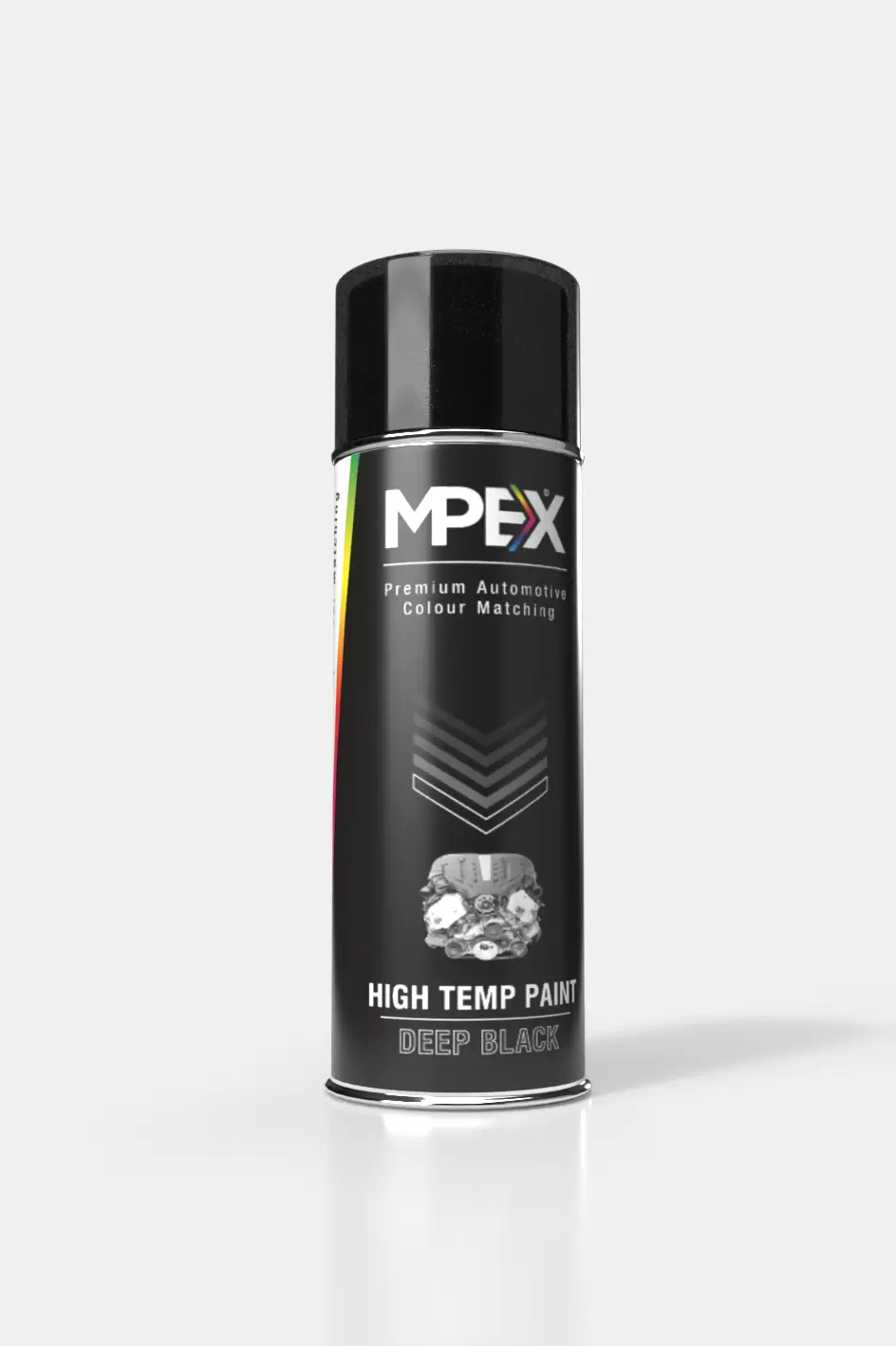 MPEX High Temp Black Aerosol 500ml paint
