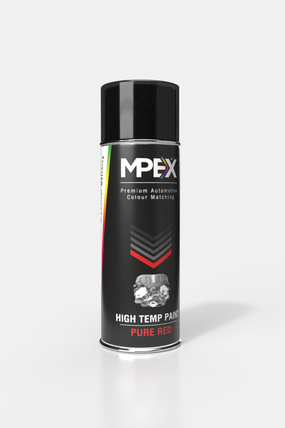 MPEX High Temp Red Aerosol 500ml paint