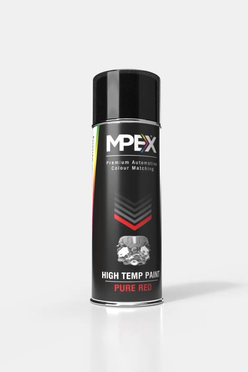 MPEX High Temp Red Aerosol 500ml paint