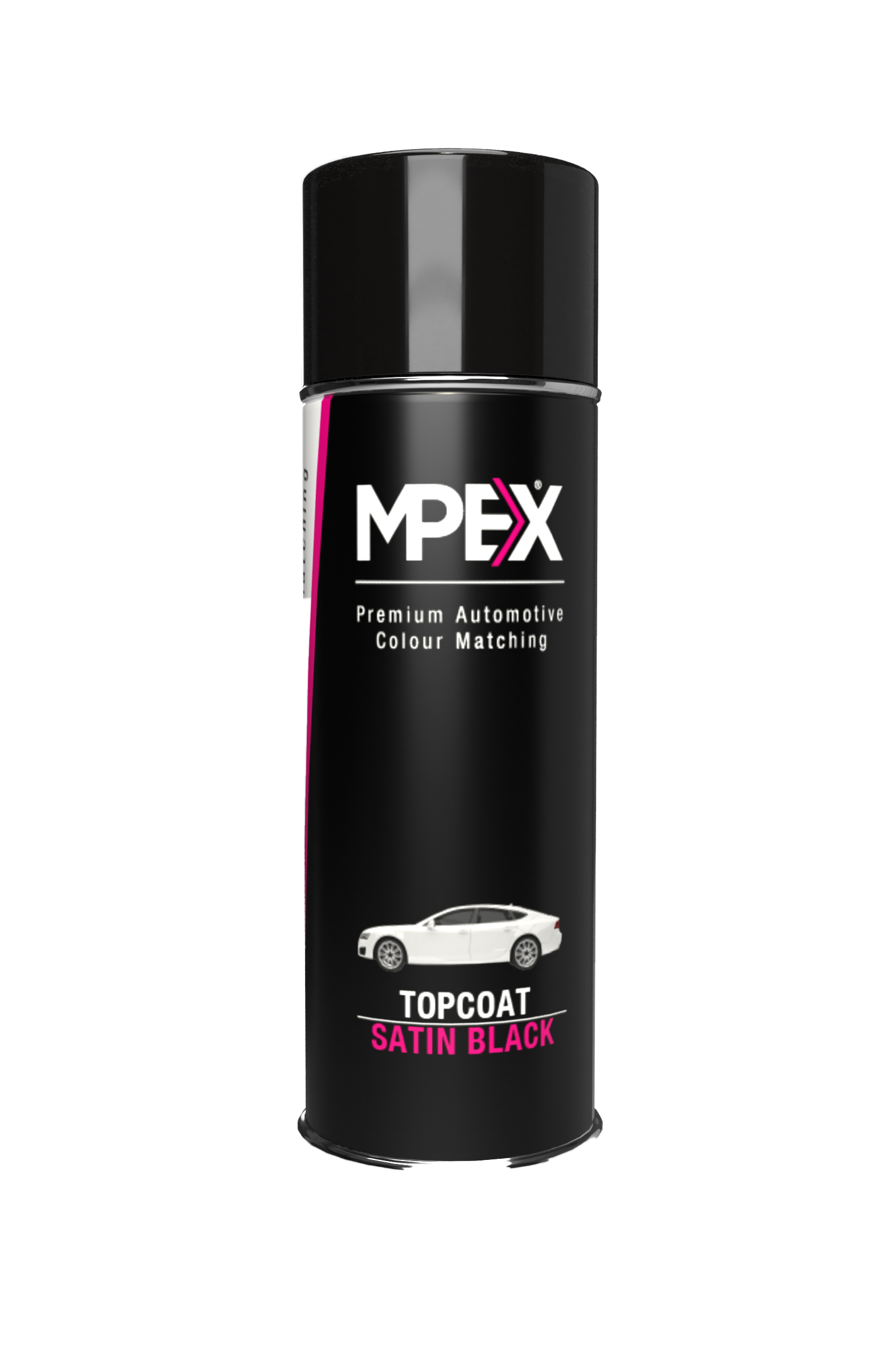 MPEX Satin Black Aerosol 500ml paint