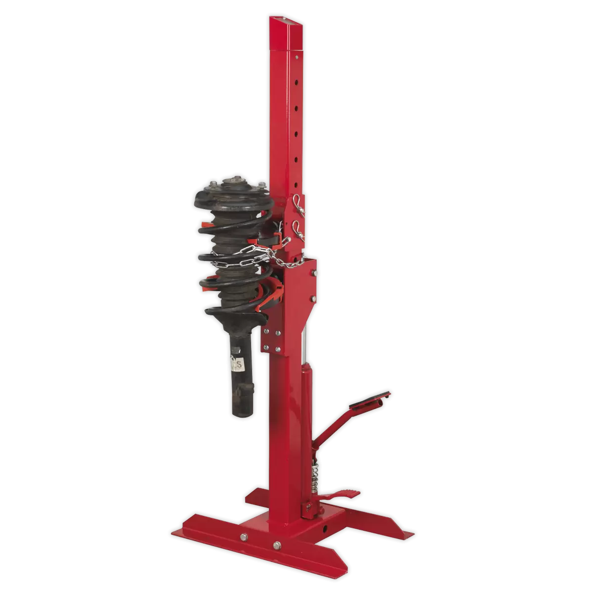 Sealey RE2311 Coil Spring Compressing Station with Gauge Hydraulic ...