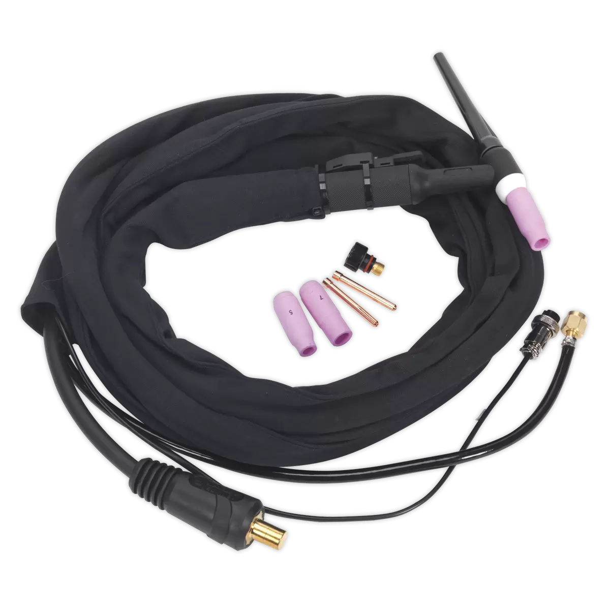 Sealey TIG12S TIG Inverter Welding Torch with Push-Button | WorkshopPing