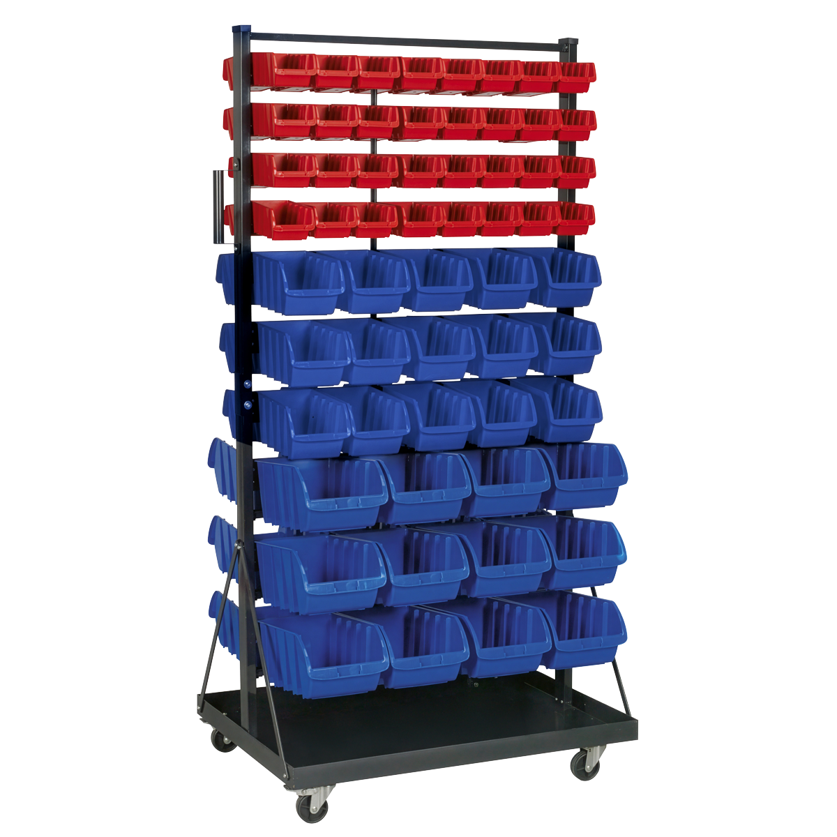 Sealey TPS118 Mobile Bin Storage System with | WorkshopPing